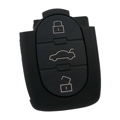 Audi 3 button remote control with big battery 434MHZ the remote control ...