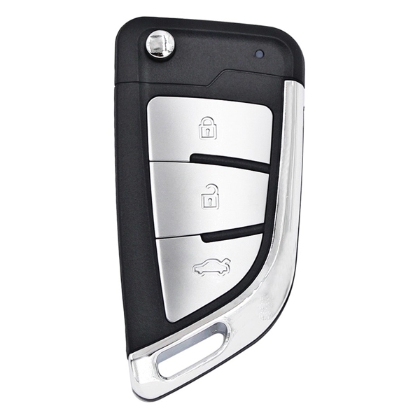 Xhorse Vvdi Key Tool Vvdi2 FLIP Remote Key 3 Silver Buttons Knife Type ...